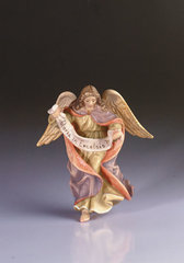 Gloria Angel Woodcarving, nativity and chess set in wood - Italy - Val ...