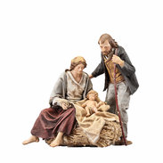 Large range of Nativities - carved in wood made by the artists of Val ...